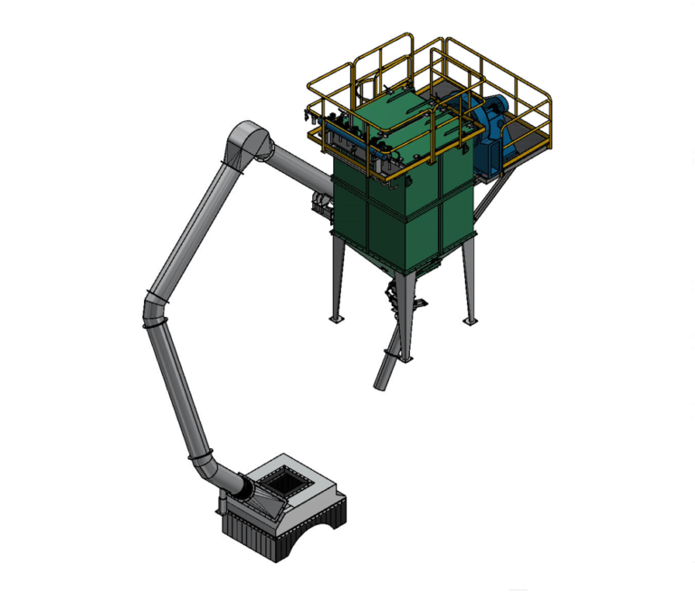 Line 2 concrete filter system manufactured by Ingemol.s.a. for Ultracem ...